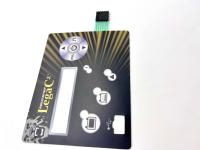 China Screen Printing Tactile Push Button Switch Silver Conductive Circuit With 2.54MM Pitch for sale
