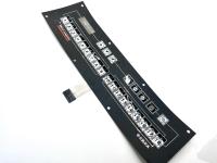 China Key Pad Instrument Membrane Switch Manufacturer With 2.54MM Pitch Female Connector for sale