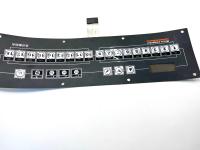 China Key Pad Instrument Membrane Switch Manufacturer With 2.54MM Pitch Female Connector for sale