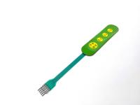 China Tactile Rasied Buttons Membrane Button Panel With Nicomatic Female Connector for sale