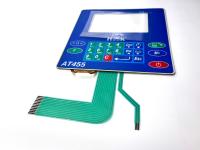 China Screen Printing Custom Membrane Keyboard Silver Conductive Circuit With 1.25MM Pitch for sale