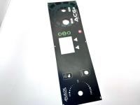 China Tactile Rasied Buttons Membrane Switch Overlay With Nicomatic Female Connector for sale