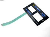 China Customizable Embossing Keypad Membrane Switch 3M Adhesive for sale