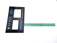 China Screen Printing Membrane Switch Types Silver Conductive Circuit With 1.25MM Pitch for sale