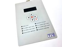 China 3M Rear Adhesive Waterproof Led Membrane Switch With Gradient Printing for sale