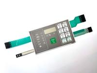 China EL Backlit Poly One Button Membrane Switch Customized For Household Appliances for sale