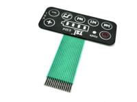 China OEM Half Tone Color Printing Membrane Switches Keyboard With Professional Customizable for sale
