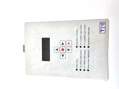 China Clear LED Windows 6 Layers Polyester Tactile Dome Button With 1 Million Life Cycles for sale
