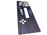 China Pocket Layered Graphic LCD Printing Tactile Membrane Keyboard For Medical Enclosure for sale