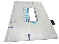 China Industrial Polyester Rubber Membrane Keypad With Flex Adhesive Layer for sale