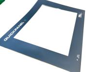 China Texture Surface Digital Printing Membrane Switch Panel With Die Cutting Window for sale