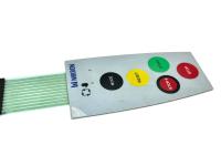 China Silver Conductive Circuit Membrane Switch And Panell For Ocean Monitor for sale