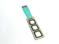 China LED Backlight Screen Printing  Tactile Dome Switch With Transparent Window Display for sale