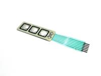 China Harsh Finish Membrane Keypad Switch With Membrane Keyboard Switch For Automotive Controls for sale