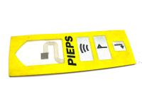 China Screen Printing Waterproof Membrane Switches Metal Dome Switch With 1.0MM Pitch for sale
