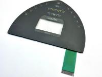 China Tactile Rasied Buttons Backlit Light Switch With Nicomatic Female Connector for sale