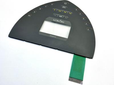 China Tactile Rasied Buttons Backlit Light Switch With Nicomatic Female Connector for sale