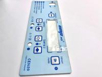 China Chemical Resistant Industrial Membrane Switch Pad With Embossing Options for sale