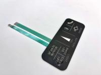 China Flex Circuit Two Top Membrane Keyboards With 1.0MM Pitch Of ZIF Connector for sale