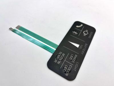 China Flex Circuit Two Top Membrane Keyboards With 1.0MM Pitch Of ZIF Connector for sale
