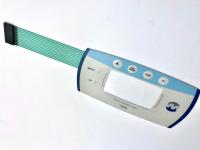 China Instrument Adhesive Membrane Membrane Button With LED Light for sale