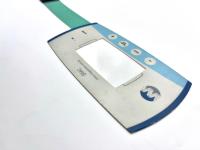 China 3M Rear Adhesive Momentary Tactile Tact Push Button Switch With Gradient Printing for sale