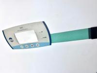 China Pocket Layered Graphic LCD Printing Momentary Push Button For Medical Enclosure for sale