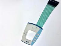 China Pocket Layered Graphic LCD Printing Momentary Push Button For Medical Enclosure for sale