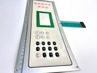 China Velvet Texture Single Stock Membrane Switch Dome External Adhesive For Wireless for sale