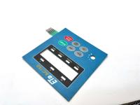 China Clear LED Windows 6 Layers Polyester Membrane Keypad Switch for sale