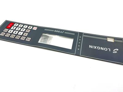 China Autotex F150 Polyester Standard Membrane Keypad With 6 Layers And 500 Life Cycles for sale