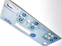 China 500K Cycle Membrane Switch Panels With Pantone Color LED Windows for sale