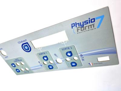 China 500K Cycle Membrane Switch Panels With Pantone Color LED Windows for sale