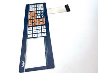 China Key Pad Instrument Membrane Switch Prototype With 1.25MM Pitch Female Connector for sale