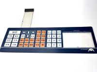China Pocket Layered Graphic LCD Printing Membrane Switch Keyboard For Medical Enclosure for sale