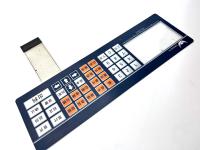 China Pocket Layered Graphic LCD Printing Membrane Switch Keyboard For Medical Enclosure for sale
