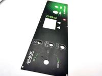 China Clear LED Windows 6 Layers Polyester Membrane Keypad Panel With 1 Million Life Cycles for sale
