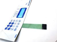 China Screen Printing Microwave Membrane Keypad Silver Conductive Circuit With 2.54MM Pitch for sale