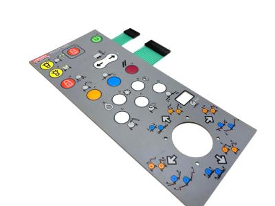 China Electronic Reverse Printing Custom Tactile Dome Switch With High Performance for sale