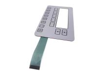 China Tactile Rasied Buttons Membrane Switch Keypad Suppliers With Nicomatic Female Connector for sale