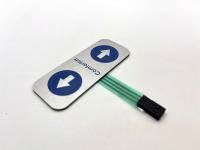 China Customizable Switch Type Membrane With Tact Dome for sale