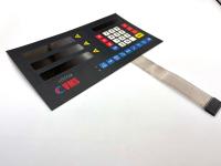 China Pocket Layered Graphic LCD Printing Keypad Dome Switch Foil For Medical Enclosure for sale