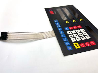 China Pocket Layered Graphic LCD Printing Keypad Dome Switch Foil For Medical Enclosure for sale
