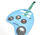 China Raim Embossing Metal Dome Marine Membrane Switch Panel Energy Saving For Siemens for sale