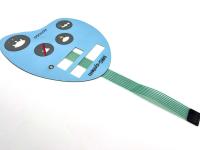 China Raim Embossing Metal Dome Marine Membrane Switch Panel Energy Saving For Siemens for sale
