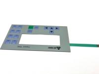 China Pocket Layered Graphic LCD Printing Top Membrane Keyboards For Medical Enclosure for sale