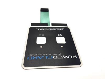 China Customizable Embossing Normally Closed Tactile Switch 3M Adhesive for sale