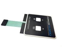 China Customizable Embossing Normally Closed Tactile Switch 3M Adhesive for sale