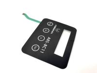 China Pocket Layered Graphic LCD Printing Membrane Keypad For Medical Enclosure for sale