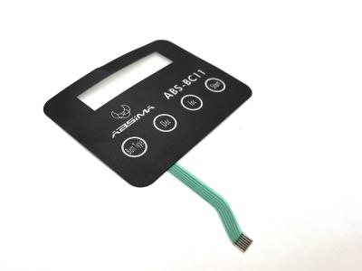 China Pocket Layered Graphic LCD Printing Membrane Keypad For Medical Enclosure for sale